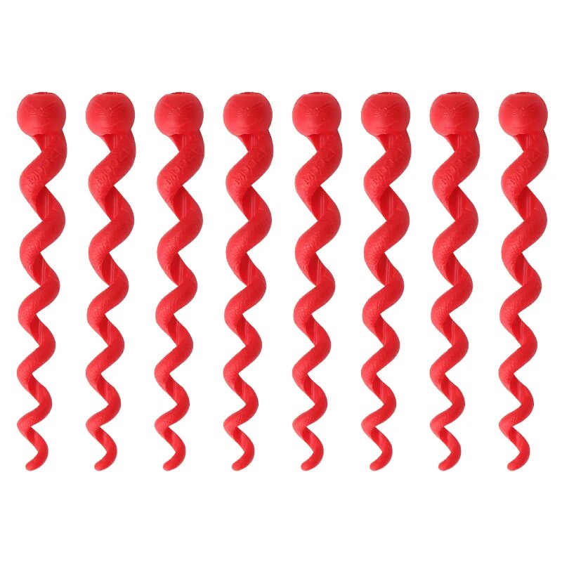 MUQZI Силиконовые защитные чехлы для велосипедных тросов 4/8 шт. Red 8pcs