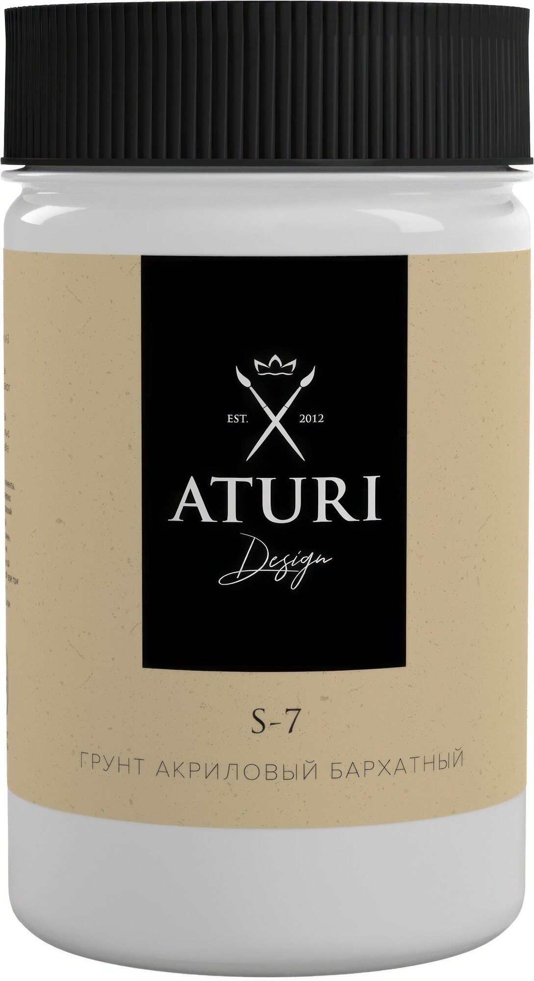 Грунт акриловый Aturi Design 350 г цвет белый матовый