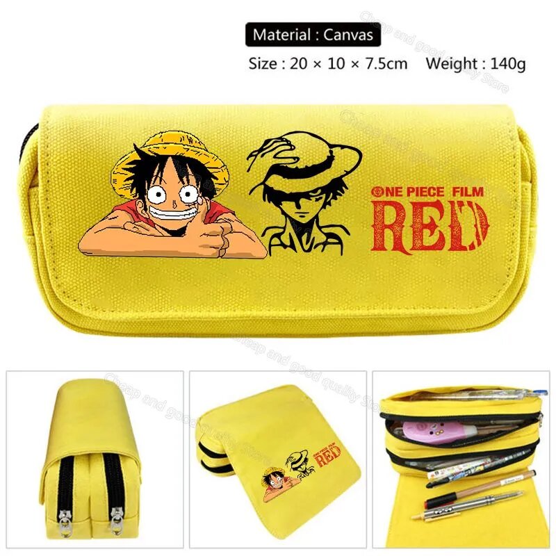 One Piece luffy Ван Пис Луффи Канцелярские товары Пенал