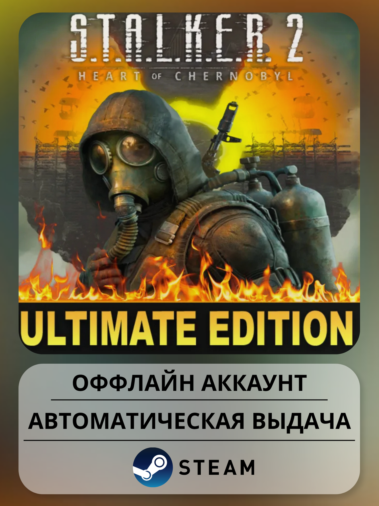 S.T.A.L.K.E.R. 2 Ultimate Edition | Оффлайн аккаунт | Игра для ПК Windows | Steam
