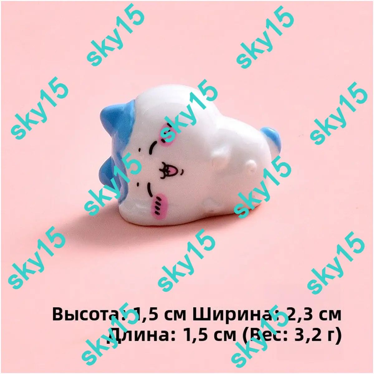 Фигурка мини Chiikawa, коллекционная игрушка из пластика, высота 5 см, для детей и коллекционеров