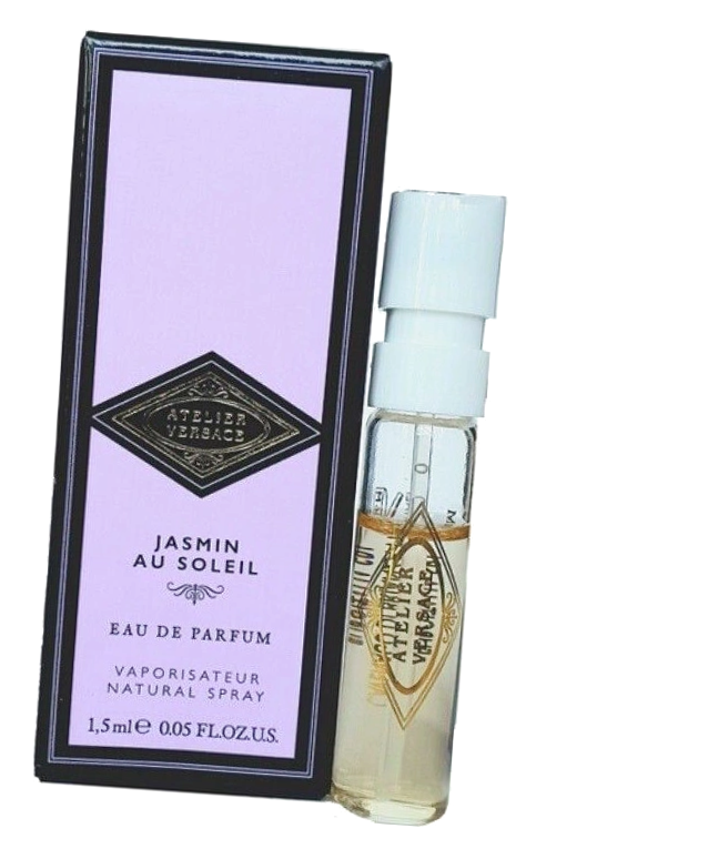 Парфюмерная вода Versace Jasmin Au Soleil пробник 1.5 / Версаче Жасмин Солейл миниатюра яркого аромата / Сэмпл парфюма