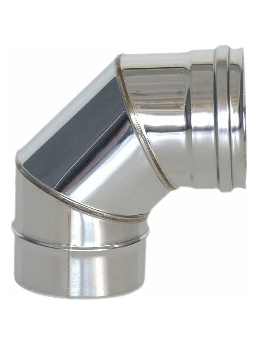 Отвод 87* ОМ-Р 304-0.8 D150 (3S) (TS. ST5. O87.0150.75349) нержавеющая сталь
