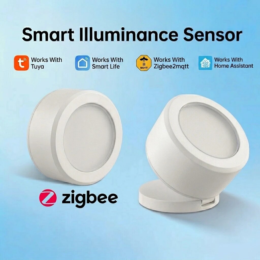 ZigBee датчик освещенности Z2M — фото 1