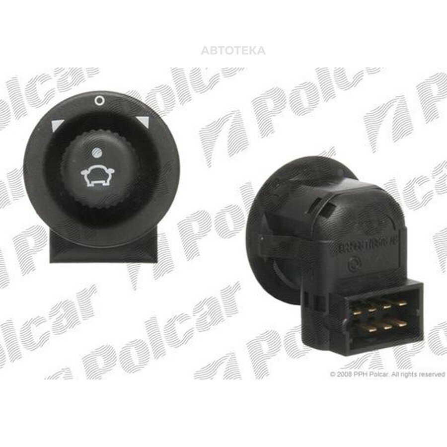 Включатель регулировки зеркал POLCAR 3246P60