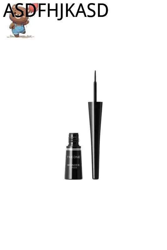 Водостойкая жидкая подводка для глаз The One Wonder Liner Black. Стойкий черный лайнер с удобной кистью для создания идеальных стрелок и выразительного взгляда на 24 часа.