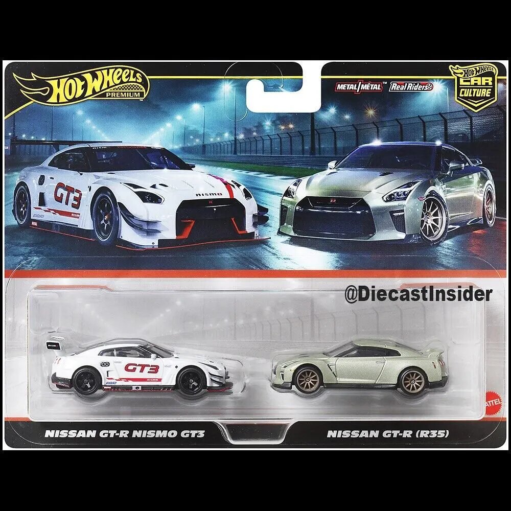 Машинка Hot Wheels model Alloy car model toy HBL96 Nissan GTR GT3 NISSAN GT-R(R35)