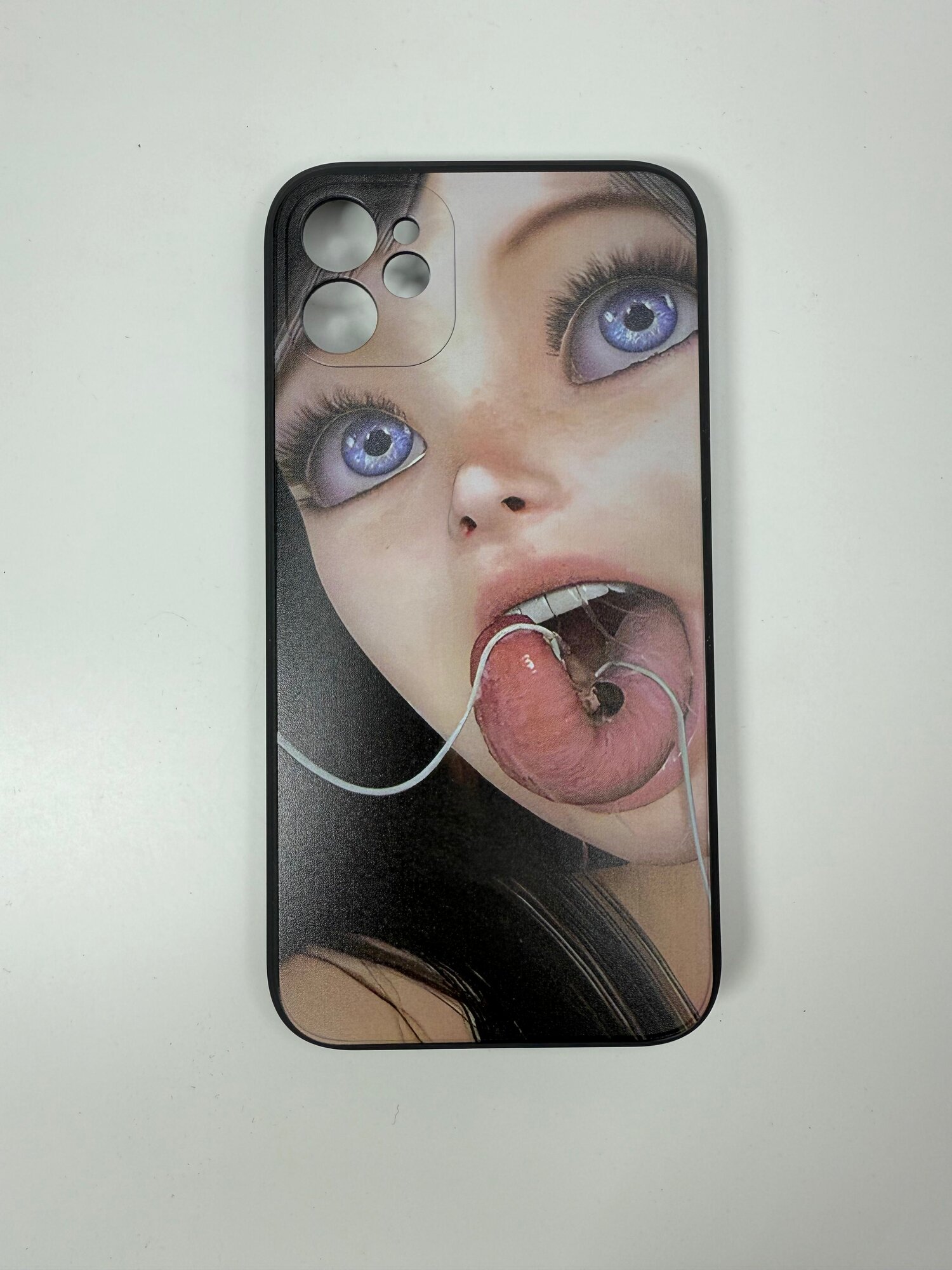 Чехол-Накладка для смартфона Apple iPhone 12, материал силикон, цвет белый — фото 1