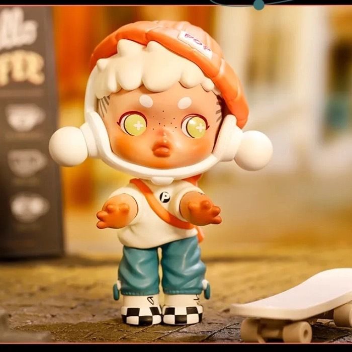 Popmart Коллекционная фигурка Skullpanda Hype Panda, декоративная игрушка, подарок