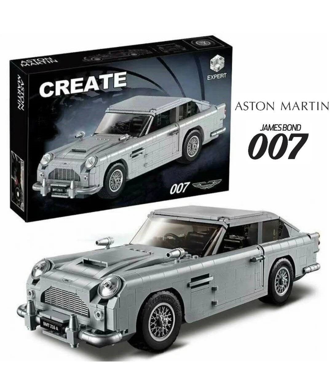 Конструктор 71048 " Машина CREATE "ASTON MARTIN " 1295 деталей ( Подарок для мальчиков / модель Джеймса Бонда ))