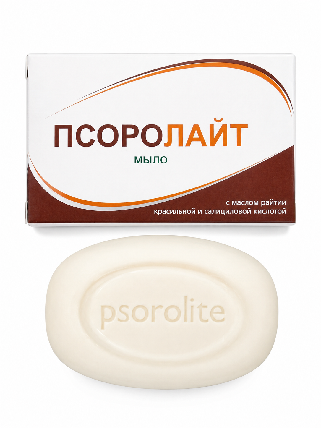 Мыло для ухода за кожей тела при псориазе, сухости и шелушении Псоролайт, 75 гр, 75 гр
