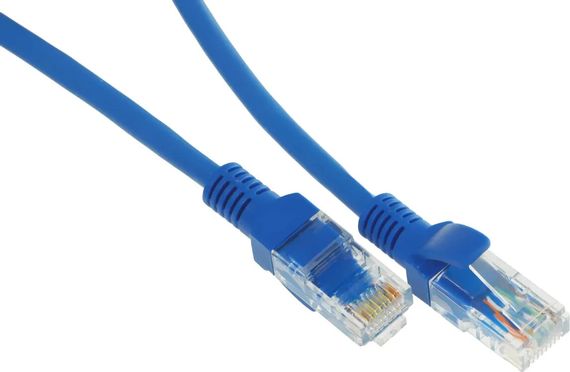 Патч-корд NTSS NTSS-PC-UTP-RJ45-5e-15.0-LSZH-BU, вилка RJ-45, вилка RJ-45, кат.5E, LSZH, 15м, синий