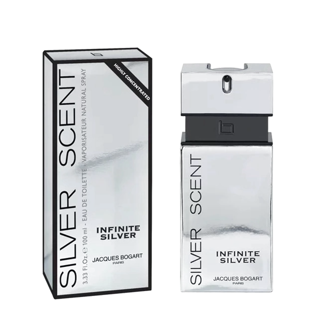 Одеколон для мужчин Jacques Bogart Silver Scent Infinite Silver 100 мл - Жак Богарт Инфинит