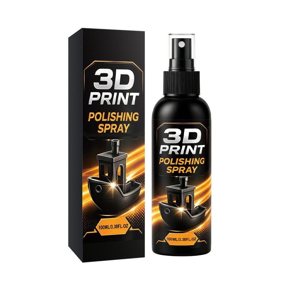 Спрей для полировки 3D-печати, финишное покрытие для моделей и фигурок, для блеска и гладкости