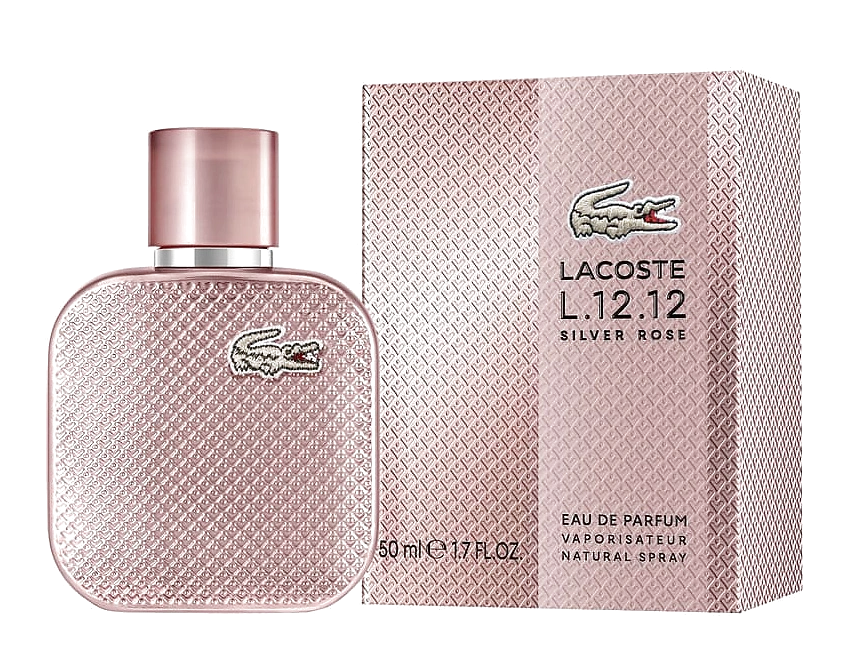 Женский аромат Lacoste L 12 12 Silver Rose 50 мл / Лакост Л 12 12 Сильвер Роуз
