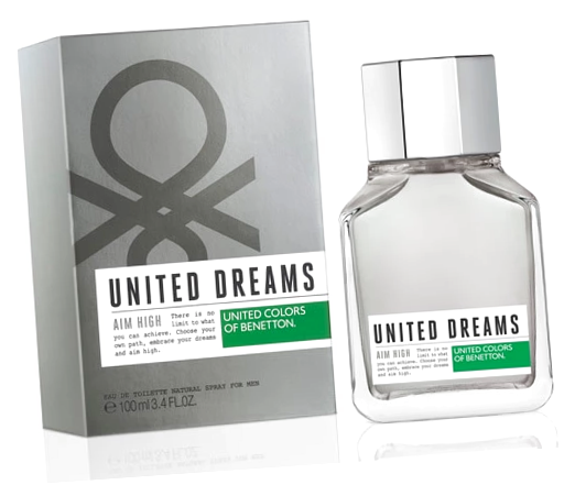 Туалетная вода Benetton United Dreams Men Aim High мужская 100 мл - Бенеттон Хай