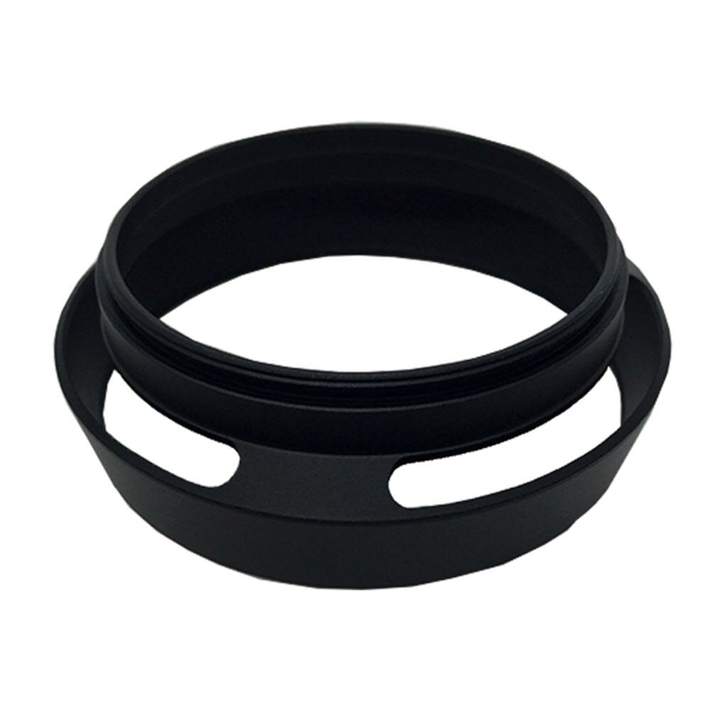Объектив металлический бленда 37-52мм, Черный - 40.5mm