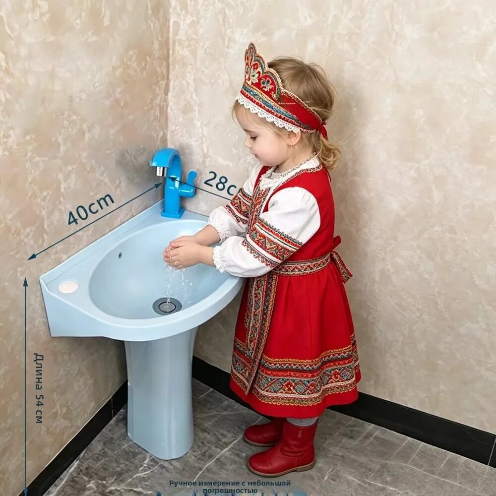 Детская раковина Мойка, раковина, умывальник из пластика, напольная, 54 см, 40 см, 28 см