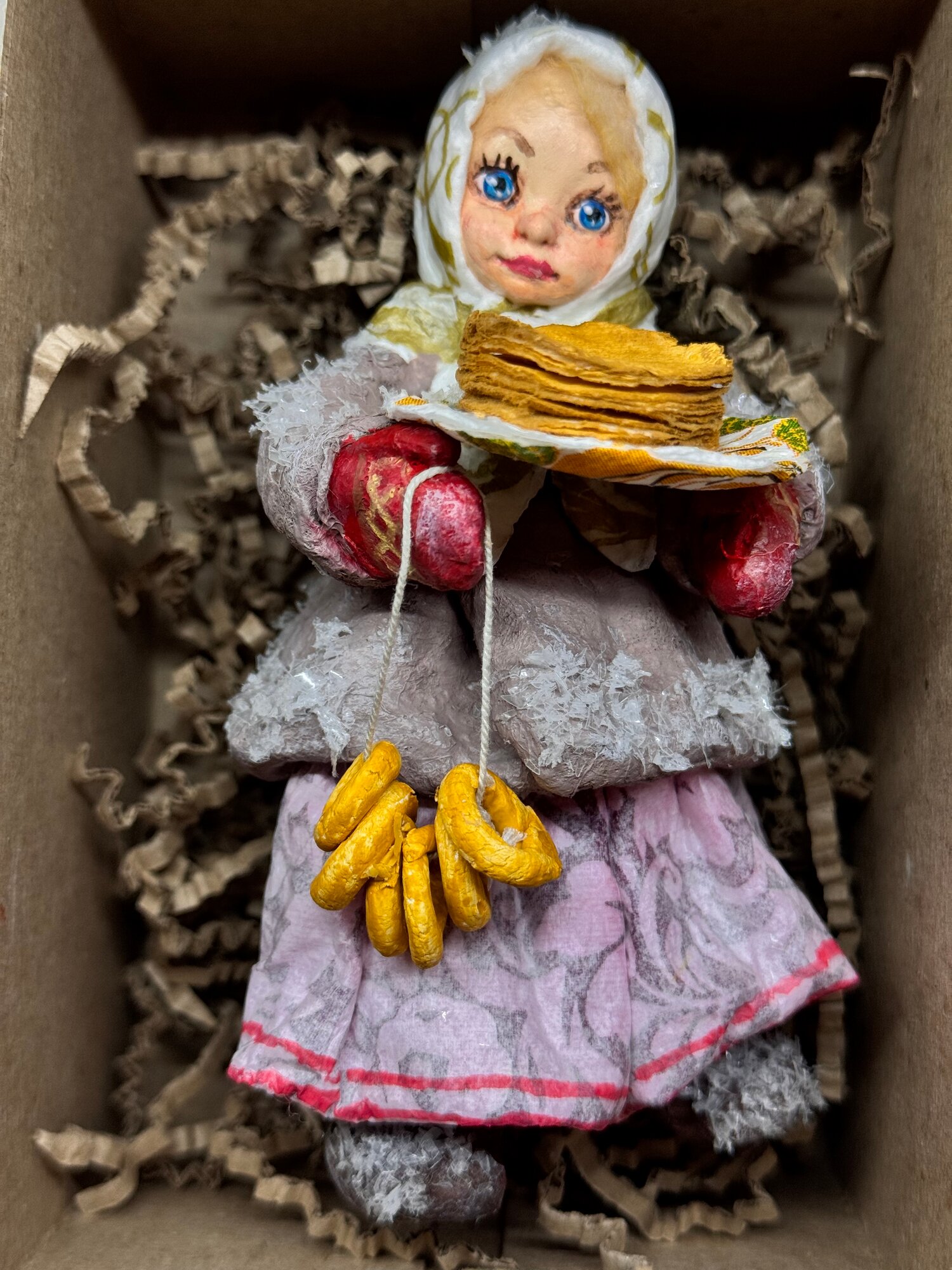 Ватная игрушка, «Масленица»