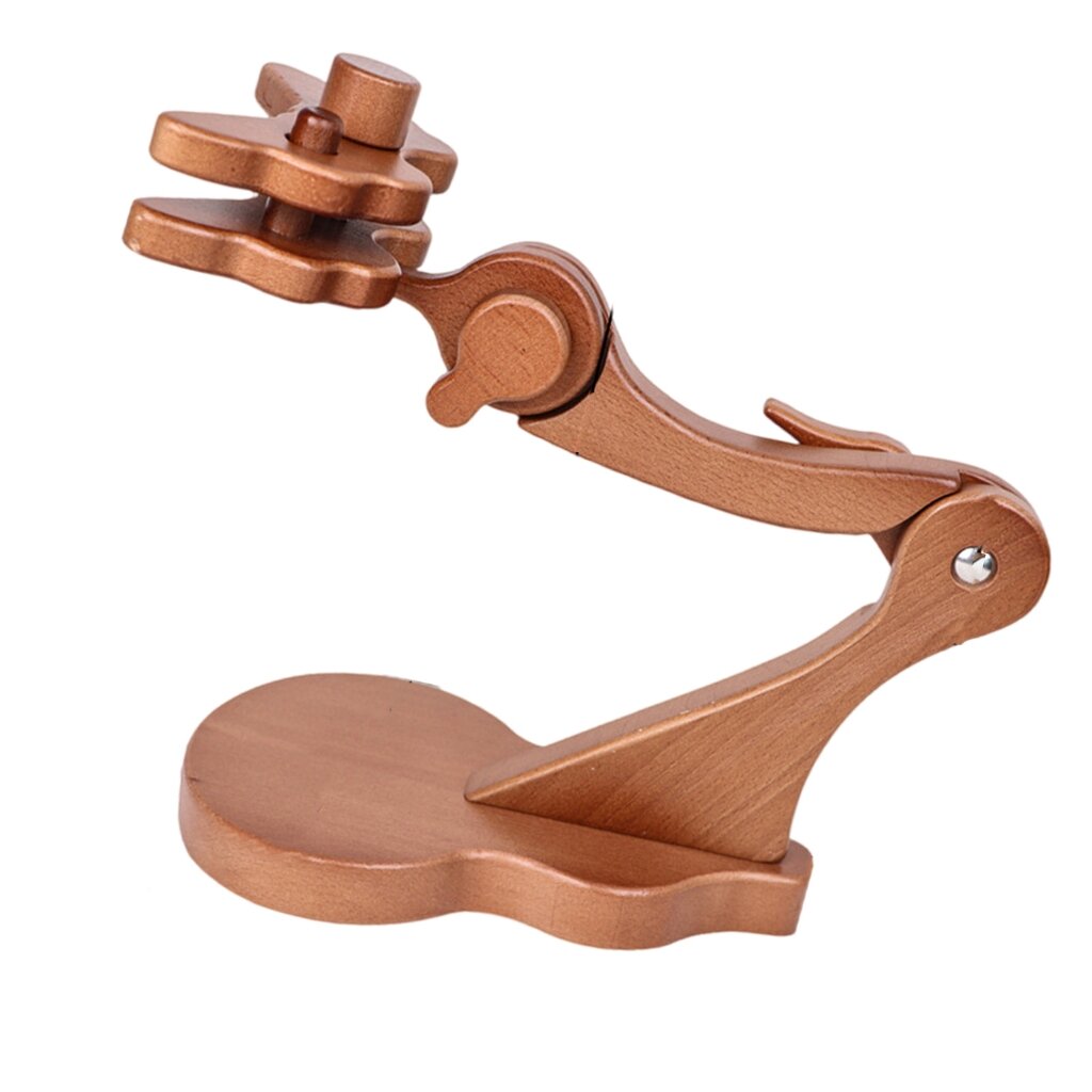 Настольная подставка для вышивания из бука с регулируемым сиденьем для скрипки домашнего типа