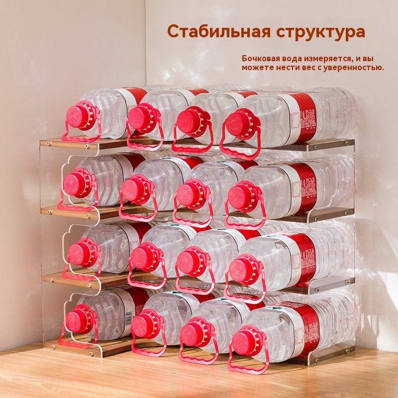 Настольная угловая полка для хранения чайных наборов и чашек
