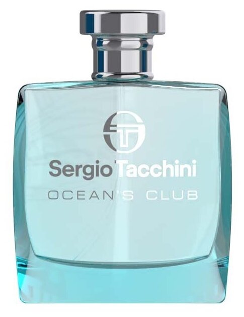 Туалетная вода Sergio Tacchini Ocean's Club, мужская, фужерная, 100 мл