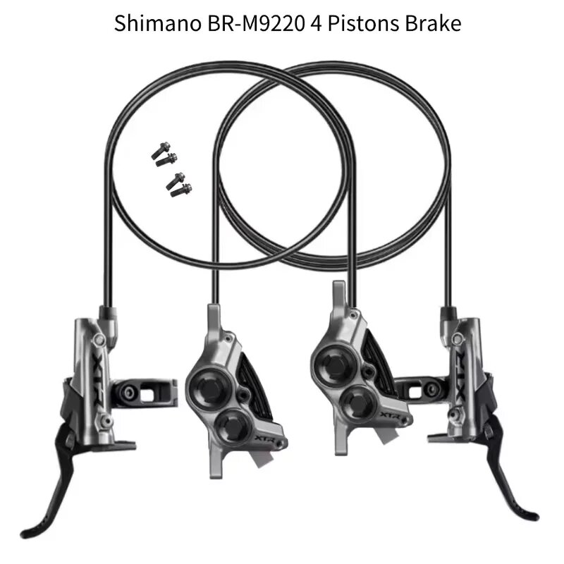 Тормоза Shimano XTR M9200/M9220 2-х/4-х поршневые M9220 4 Pistons