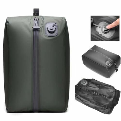 Автоматический вакуумный компрессионный мешок для хранения пуховиков, водонепроницаемый мешок для одежды, специальный мешок для хранения одеял в дорожном чемодане