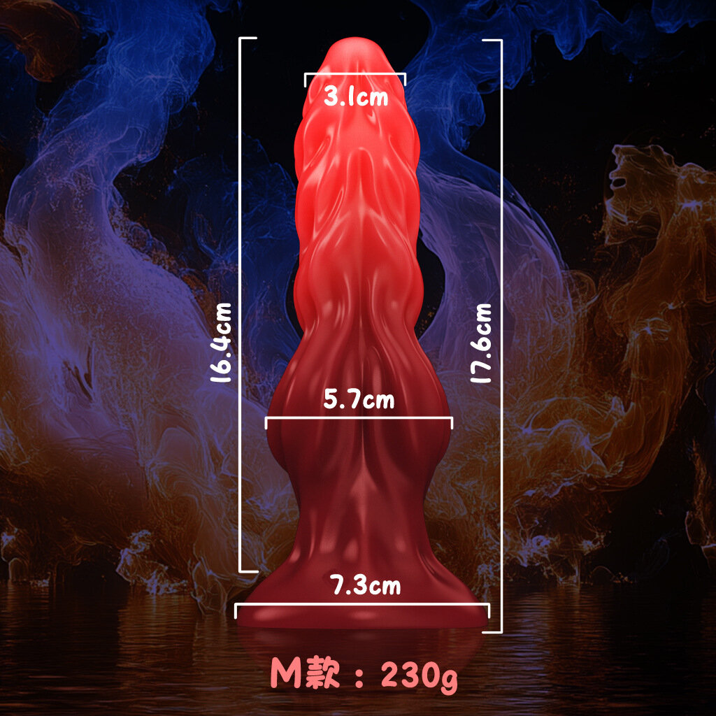 Формованные дилдо для женщин, мягкие, супер большие, реалистичные мастурбаторы, волчий член, анальный плаг, вагинальный расширитель, взрослые секс-игрушки