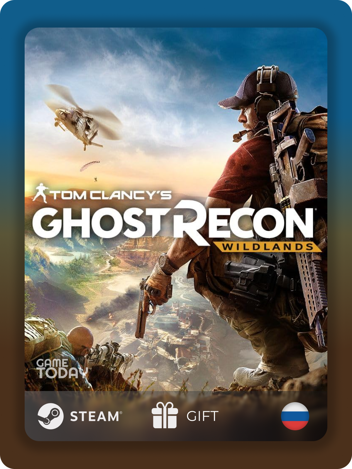 Tom Clancy's Ghost Recon Wildlands | Игра в Steam | PC | Steam Deck | Отправка подарком | Регион активации Россия