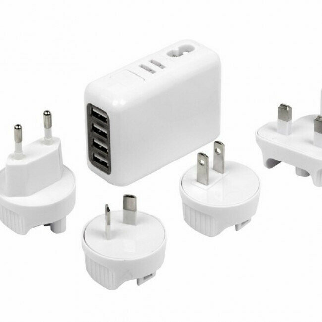 Сетевой переходник REXANT 11-1056-1 4USB
