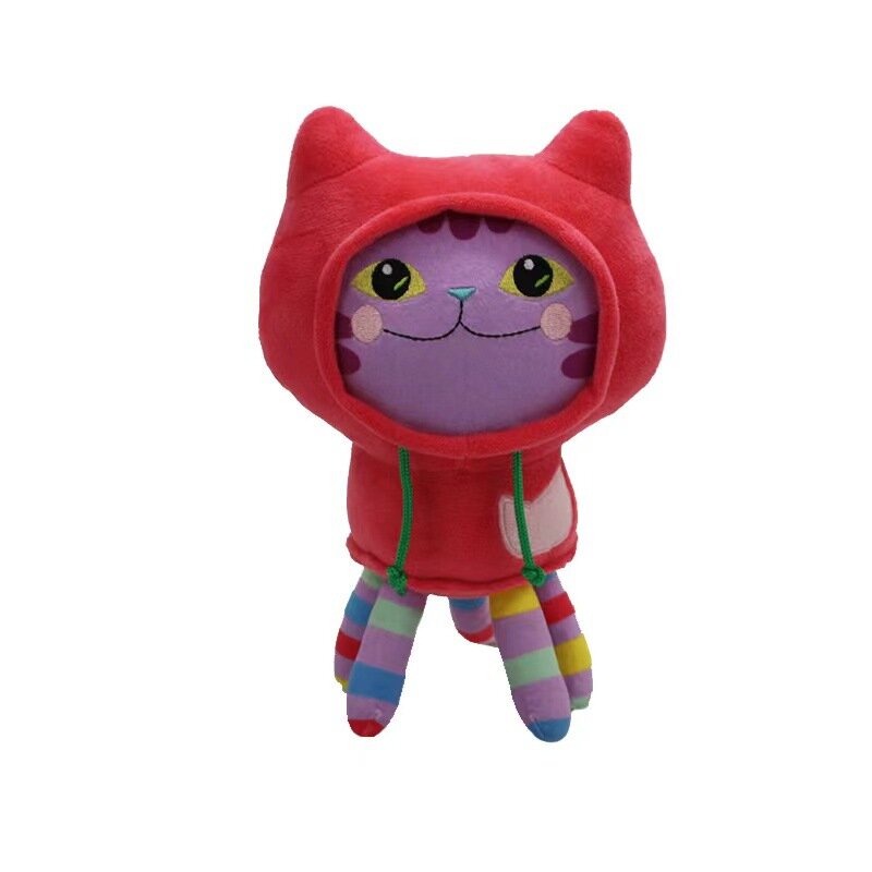 Cross-Border New Product Gabby's Dollhouse Gabby's Dollhouse Kitten Mermaid Cat Stuffed Toy (25cm DJ cat)