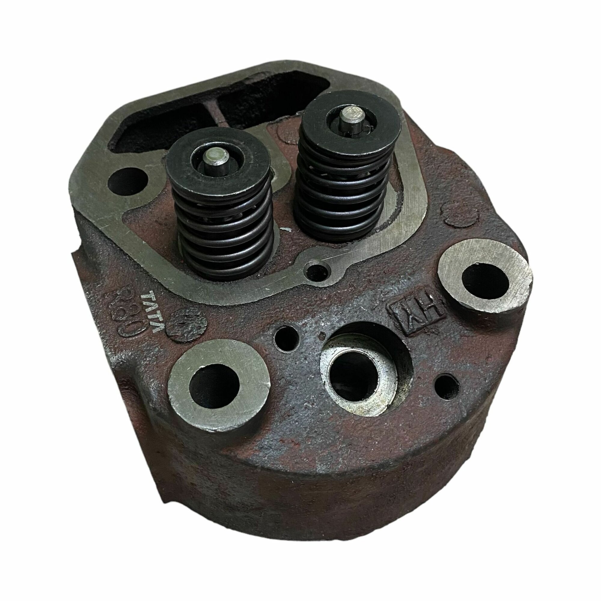 Головка блока цилиндра в сборе с клапанами R180 8 л. с. на дизельный двигатель на тяжелый мотоблок