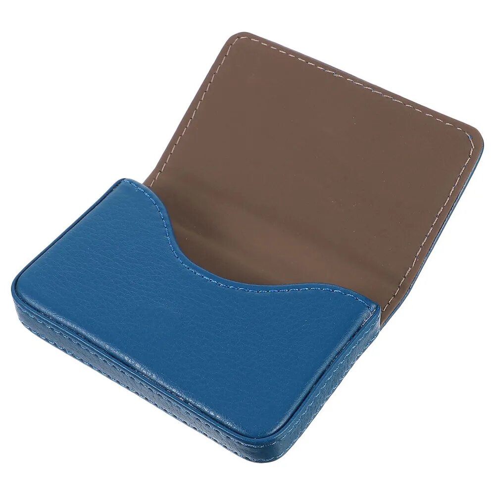 1 Штука Держателя для Визиток, Из PU, Для Хранения Карточек