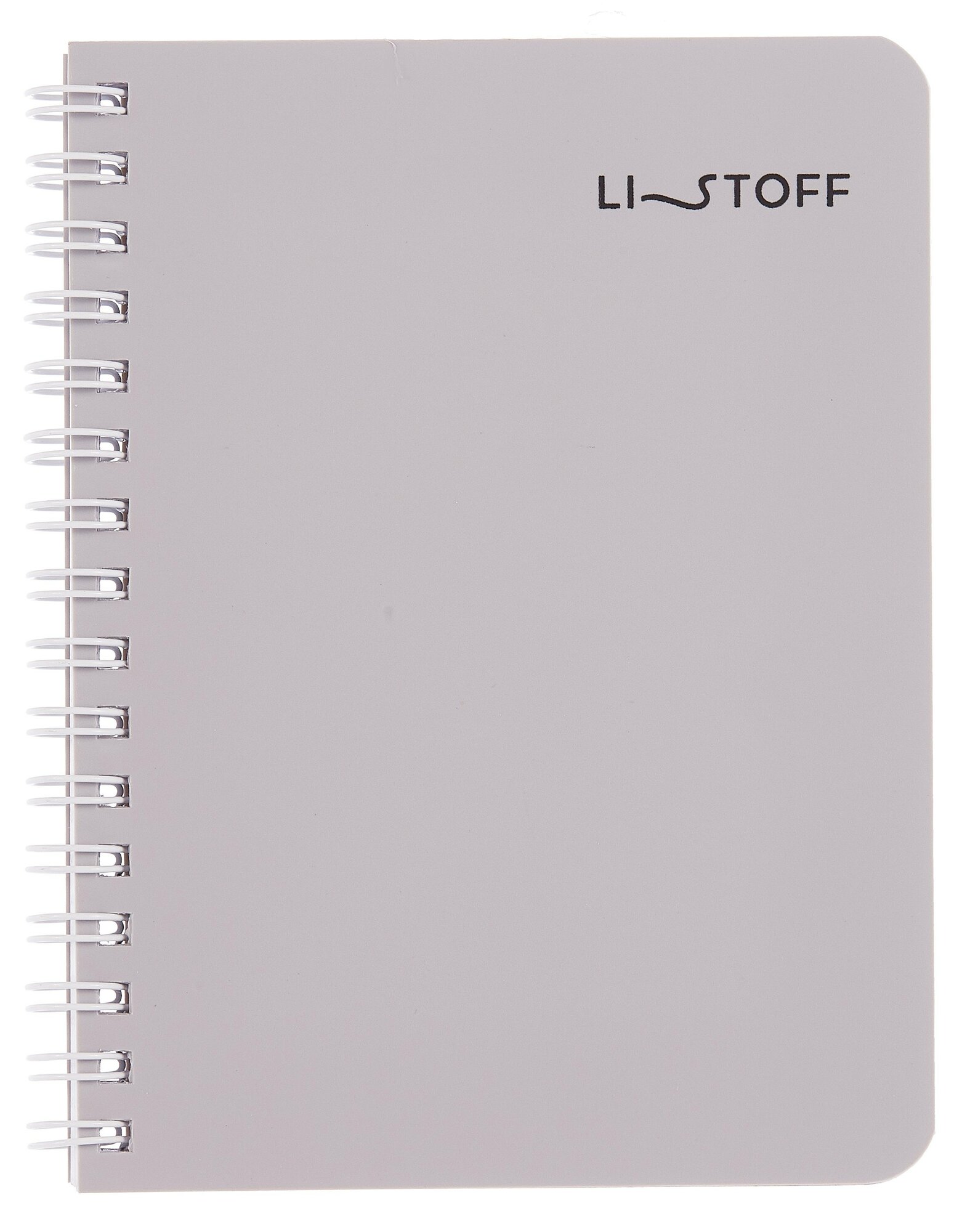 Записная книжка А6 80л кл. "Mist" пласт. обл, спираль