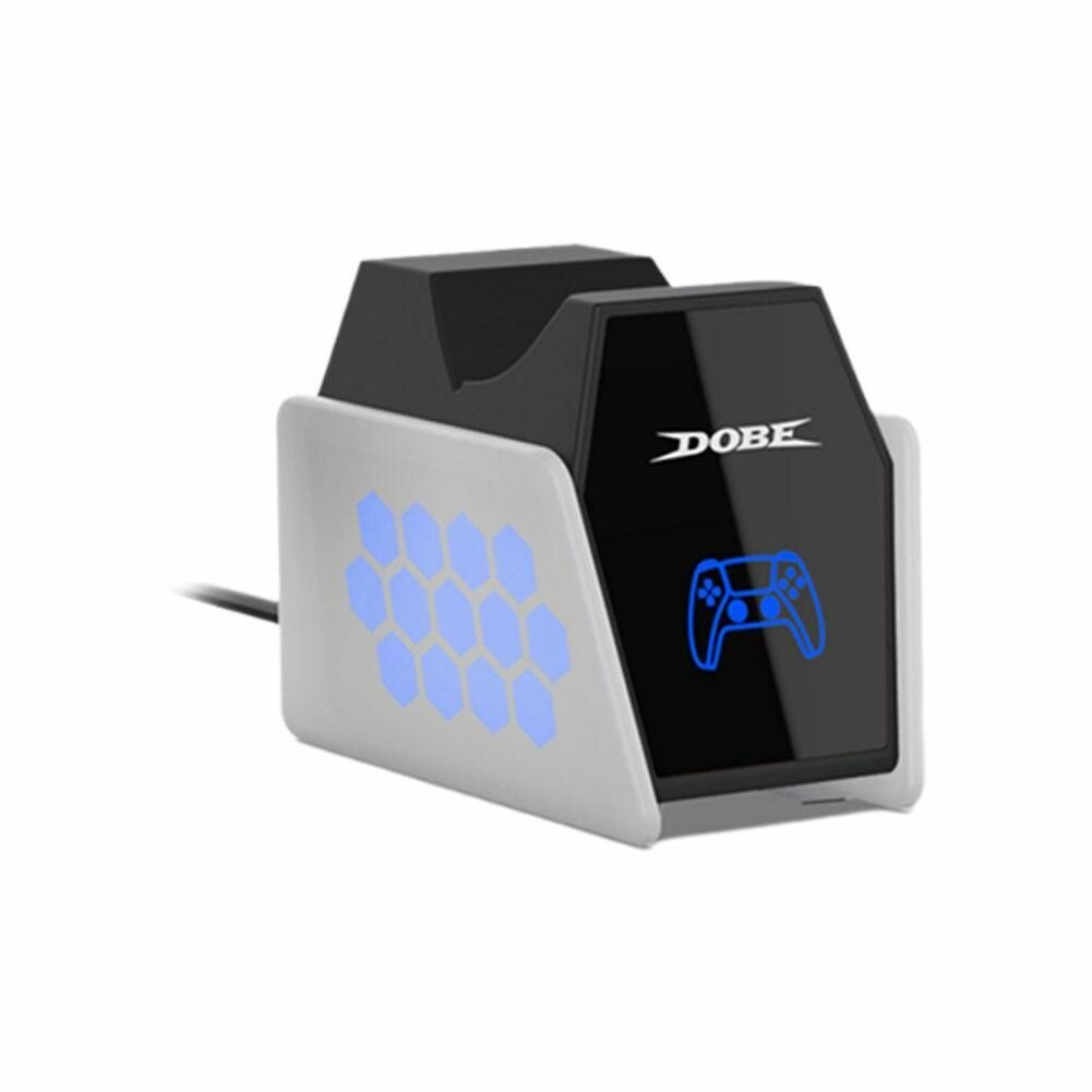 Зарядная док-станция с RGB-подсветкой для игровых контроллеров PS5