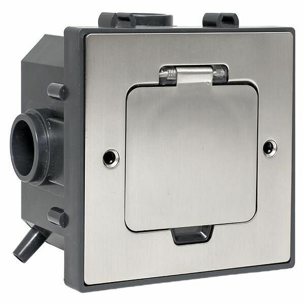 Электрический лючок EKF "C-Line 2", с напольной коробкой