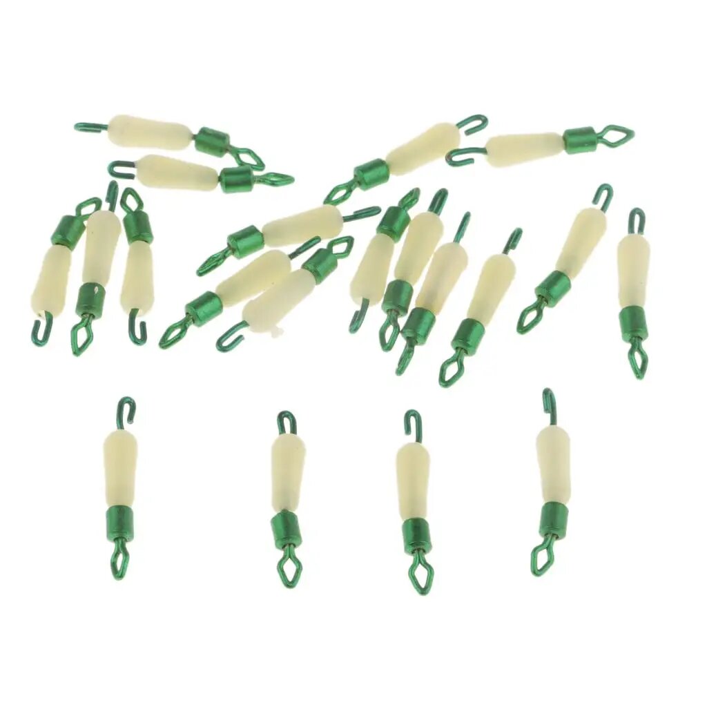 20 шт, соединители для рыболовных крючков и лески, вертлюги, аксессуары для быстрой рыбалки, 14/15/17 мм