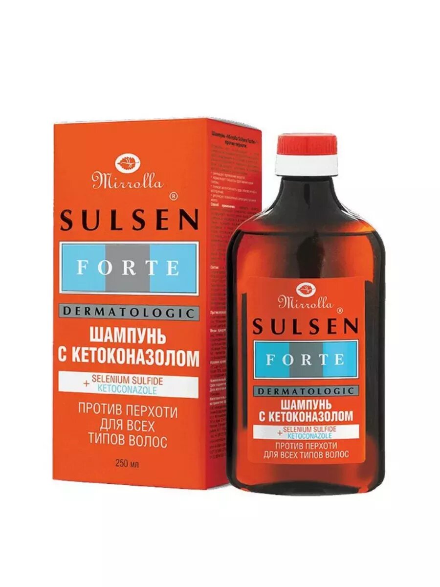 Сульсен форте, шампунь против перхоти с кетоконазолом 250 мл