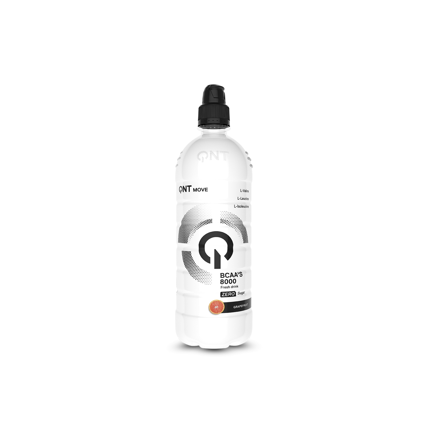 QNT BCAA'S 8000 mg with juice 700ml White Grapefruit/Напиток "Актиф бай джус БЦАА'C 8000" 700 мл Белый грейпфрут