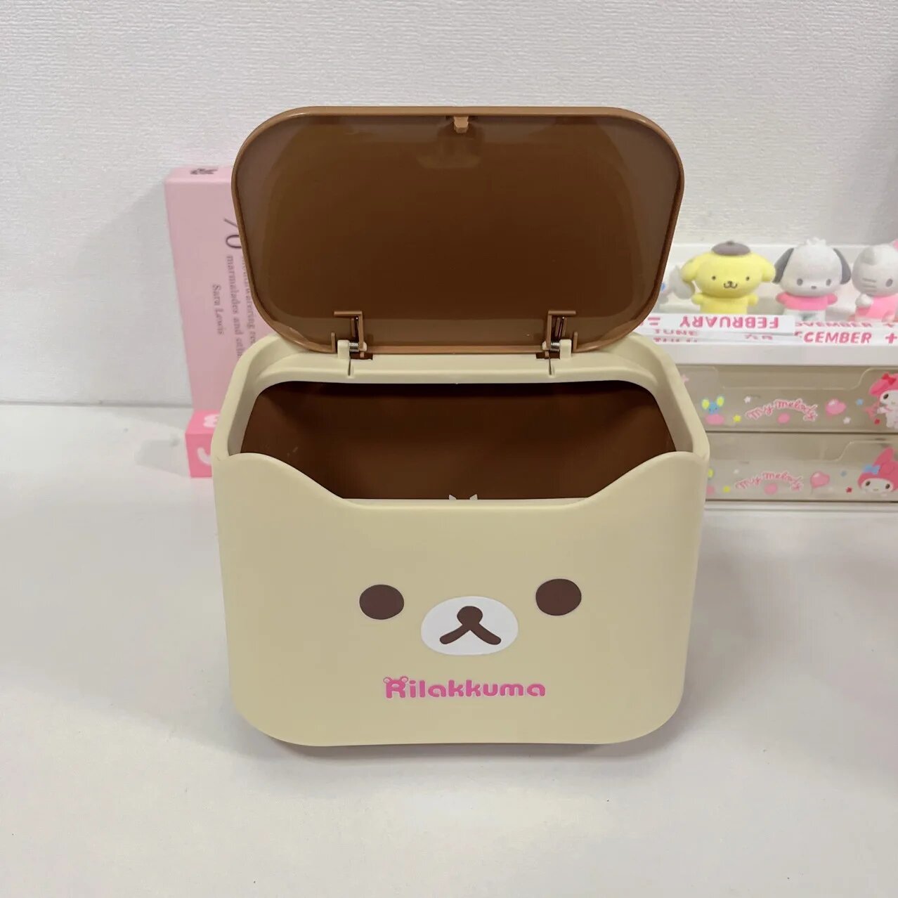 Корзина для хранения Rilakkuma, белая