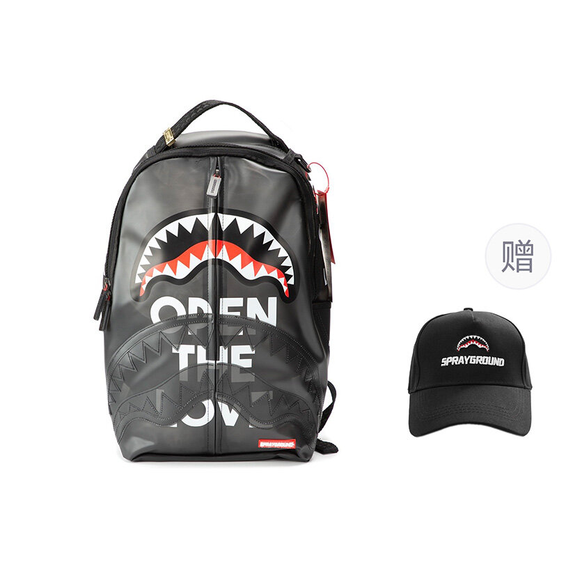 Рюкзак унисекс SPRAYGROUND TPU Regular 81606868, черный, TPU материал