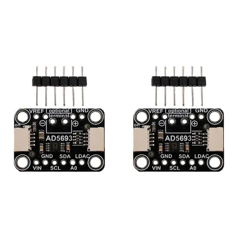 2x Коммутационная Плата AD5693R С Интерфейсом , 16-Битный Модуль ЦАП