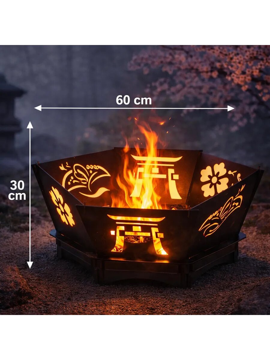 Костровая чаша Япония