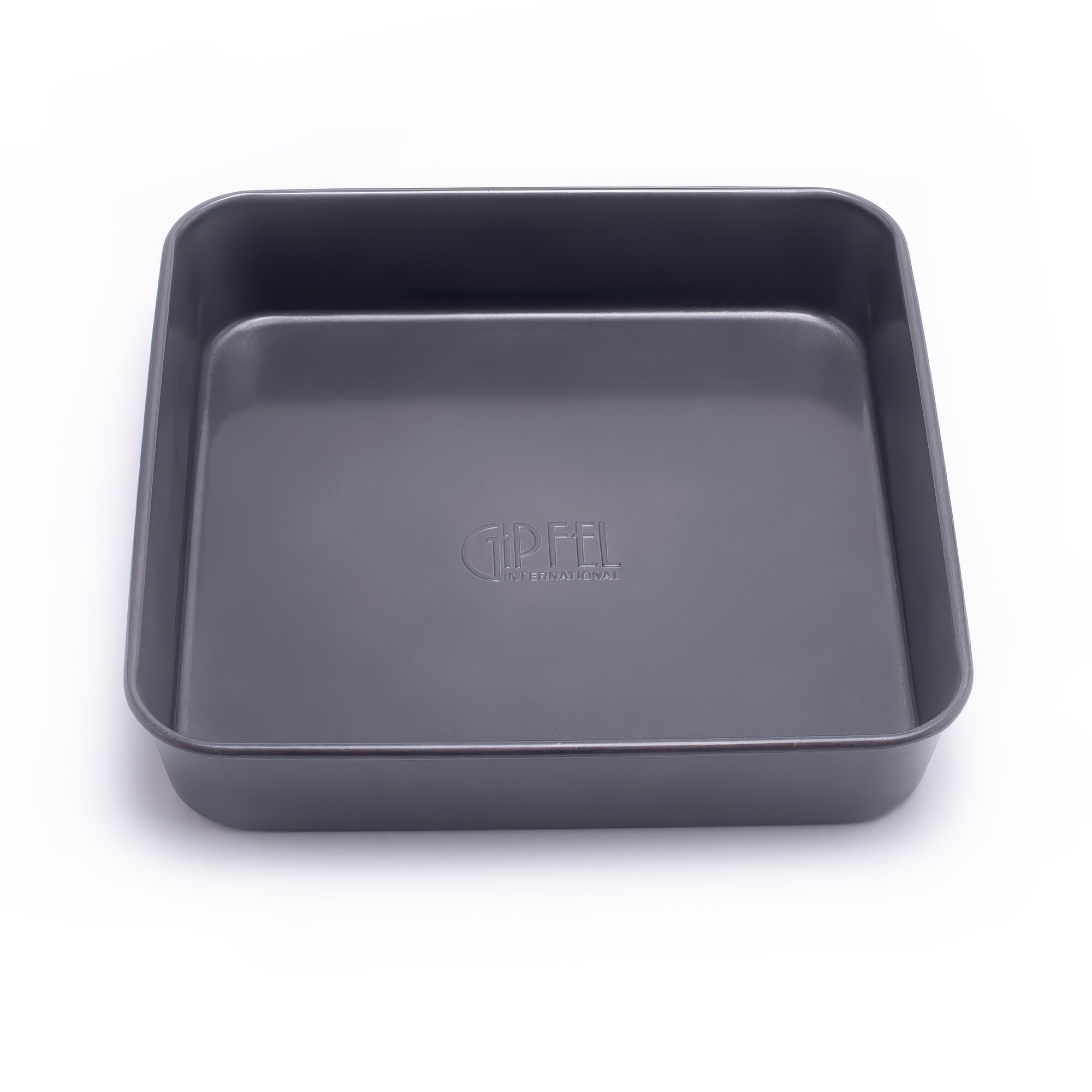 Форма для выпечки Gipfel Proffi 9501, 24x24x4,5 см, углеродистая сталь, серый