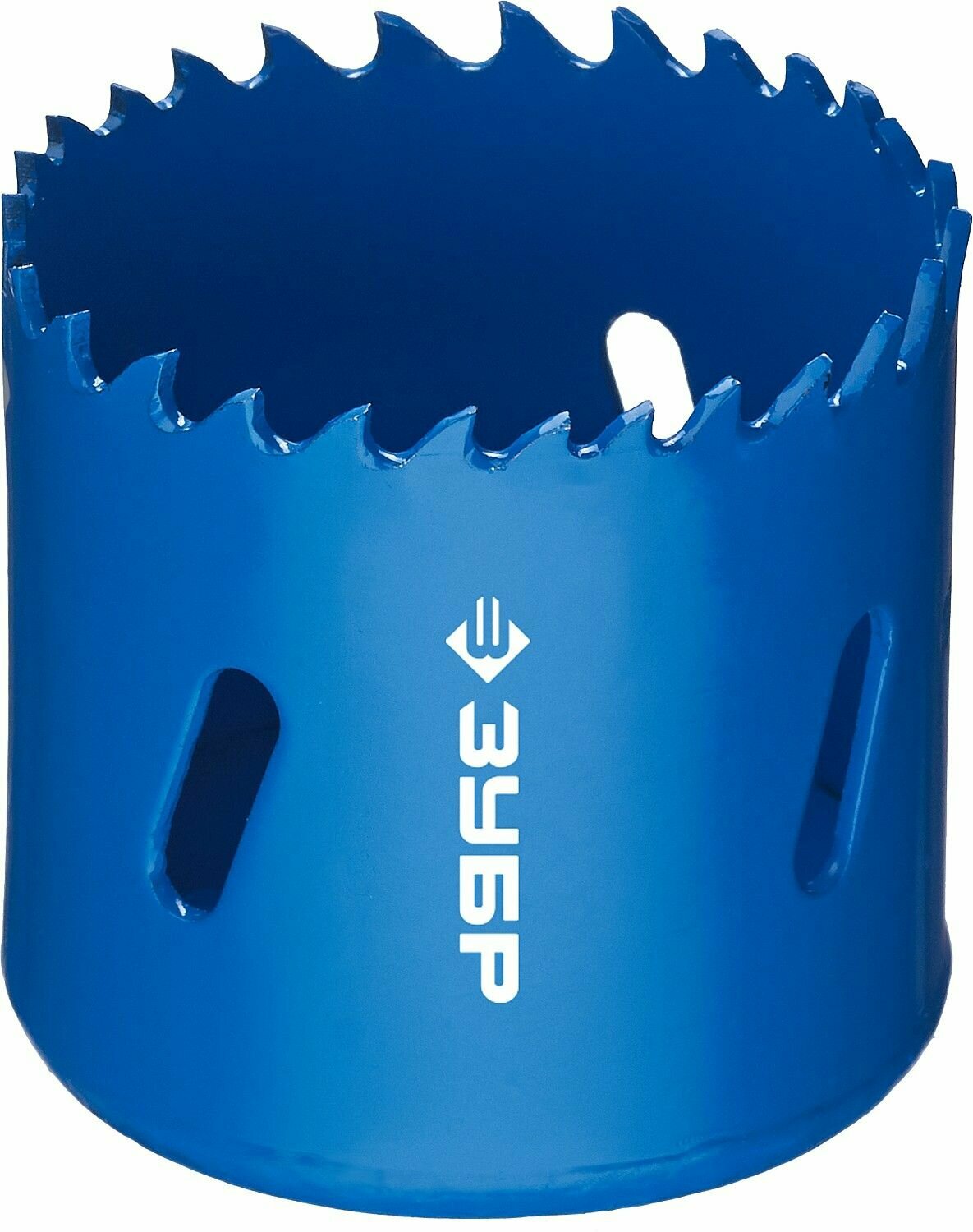 Коронка биметаллическая ЗУБР диаметр 48 мм, сталь Р6М5, соединение 5/8"