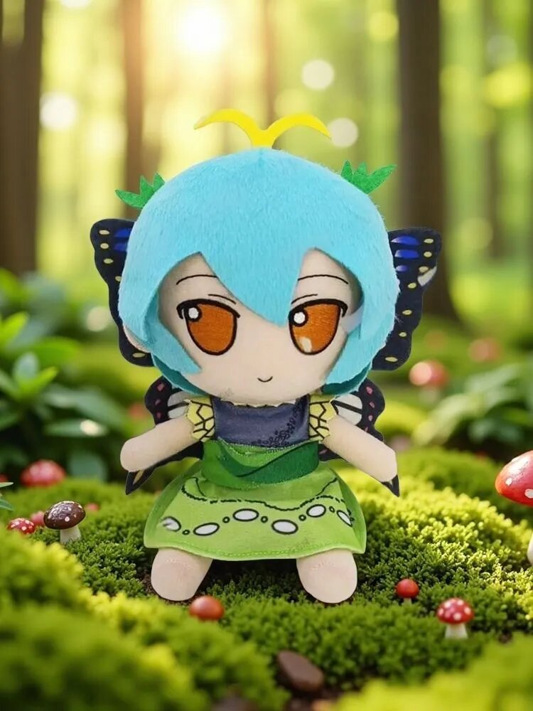 Аниме Мягкие Игрушки TouHou Project Fumo Eternity Larva / Этернити Ларва Игрушка Антистресс 20CM