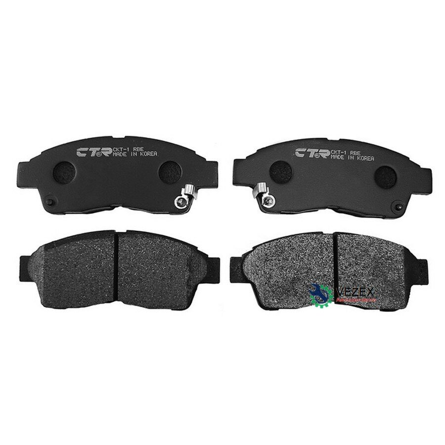 CTR GK1015 Колодки тормозные, передние (Старый CKT1)