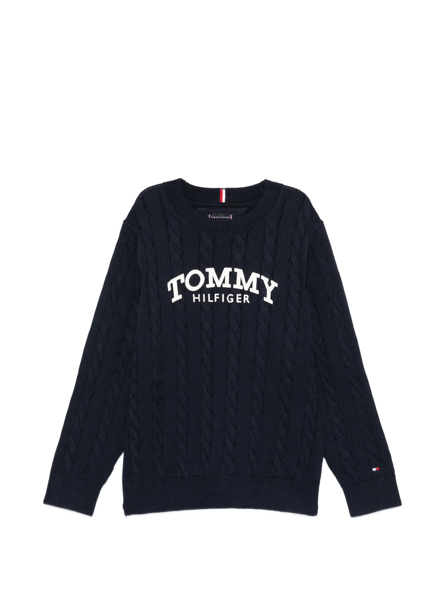 Свитер Logo-detail round-neck sweater