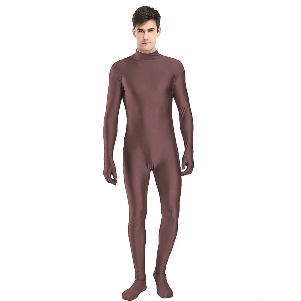 Speerise черный взрослый боди из спандекса XL, Коричневый, Brown